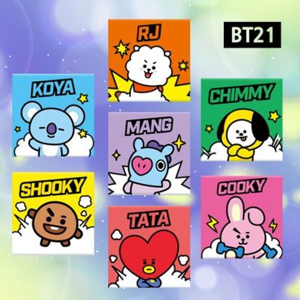 【楽天市場】DIY BTS 絵描き BT21 コミック 25x25 RJ：Gmarket JAPAN