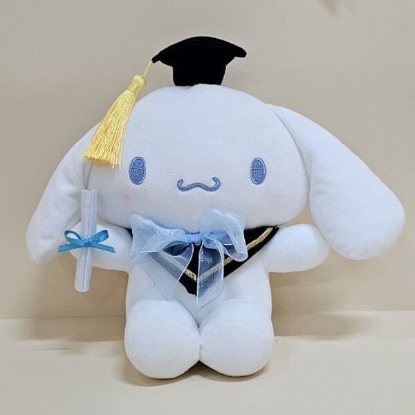 【楽天市場】Sanrio/Cinnamoroll/New/Graduation Cap/Doll/25cm/Graduate ...