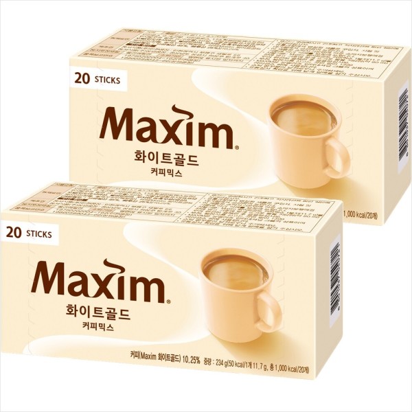 【楽天市場】Maxim White Gold Coffee Mix/20T：Gmarket JAPAN