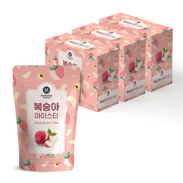 【楽天市場】【Mcnulty】 ピーチアイスティー 190mLx10パックx3バンドル (贈呈品なくなり次第、贈呈終了)：Gmarket JAPAN