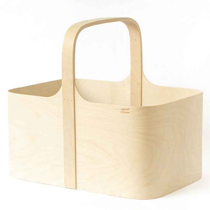【楽天市場】北欧 白樺 バスケット 天然素材 木製 収納ボックス KOPPA STORAGE BOX ストレージボックス Verso ...
