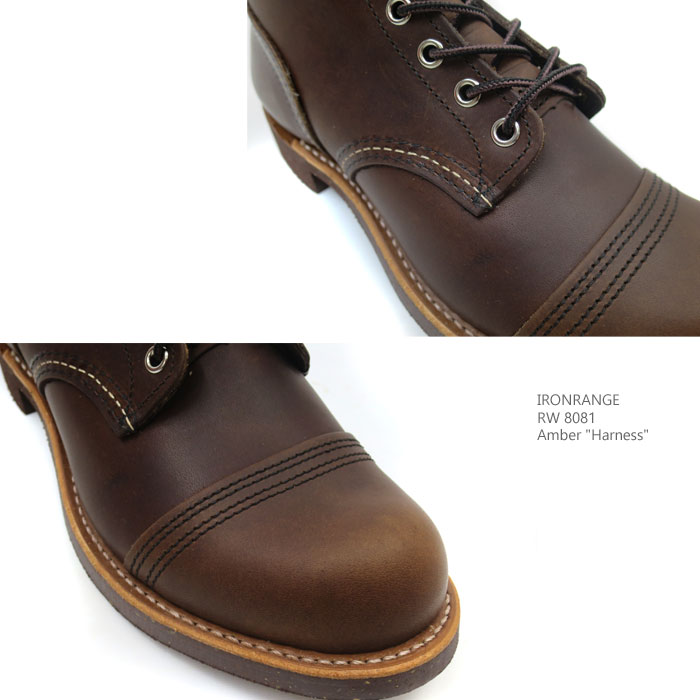 【楽天市場】【選べるケア用品1点付】【日本正規販売代理店】RED WING【 レッドウィング 】IRONRANGE アイアンレンジ＃8081 ...