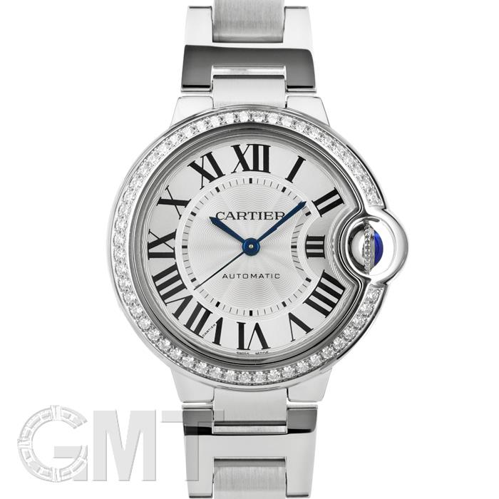 【楽天市場】カルティエ バロンブルー 33mm W4BB0016 ベゼルダイヤ 自動巻きモデル CARTIER 新品レディース 腕時計 送料 ...