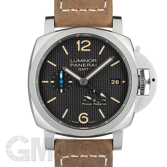 【楽天市場】オフィチーネ パネライ ルミノール 3days GMT パワーリザーブ オートマティック アッチャイオ PAM01537 ...