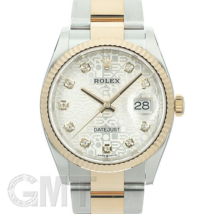 【楽天市場】ロレックス デイトジャスト 36 126233G シルバー コンピューター オイスターブレス ROLEX 新品メンズ 腕時計 送料 ...