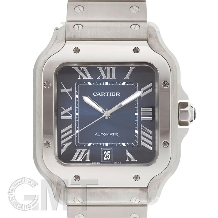 【楽天市場】カルティエ サントス ドゥ カルティエ ウォッチ ラージモデル ブルー WSSA0071 付属品完品 CARTIER 新品メンズ ...