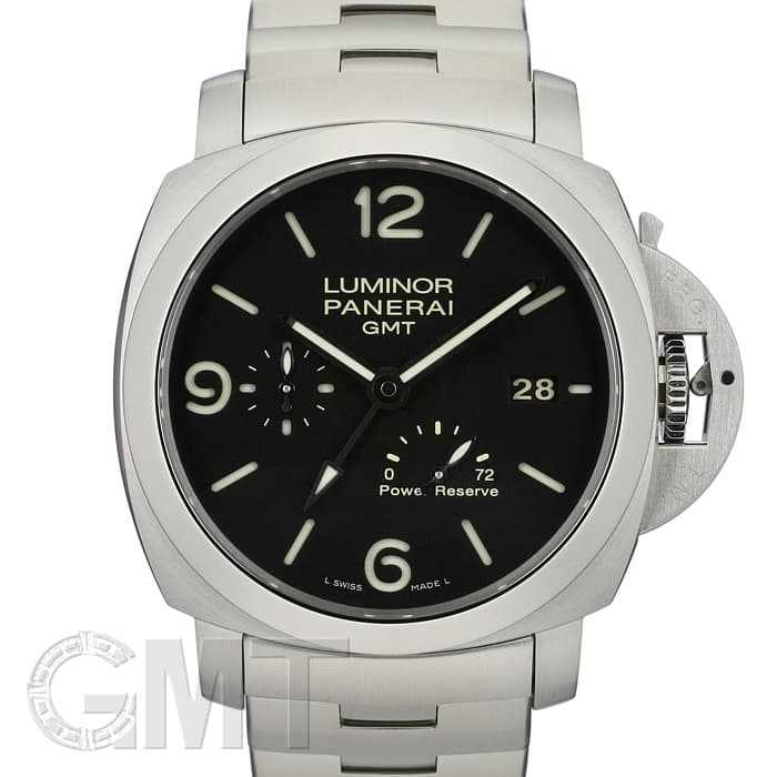 【楽天市場】パネライ ルミノール 1950 3DAYS GMT PAM00347 OFFICINE PANERAI LUMINOR 【新品 ...