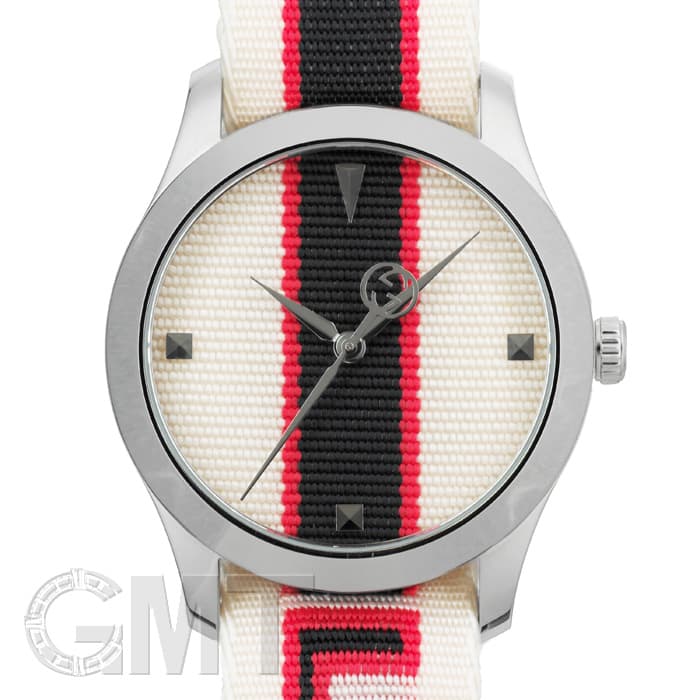 【楽天市場】グッチ Gタイムレス ホワイト ナイロン YA1264071 GUCCI 新品ユニセックス 腕時計 送料無料：GMT