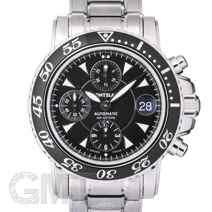 【楽天市場】MONTBLANC モンブラン スポーツ クロノグラフ オートマティック ブラック 3273 新品 腕時計 メンズ 送料無料：GMT