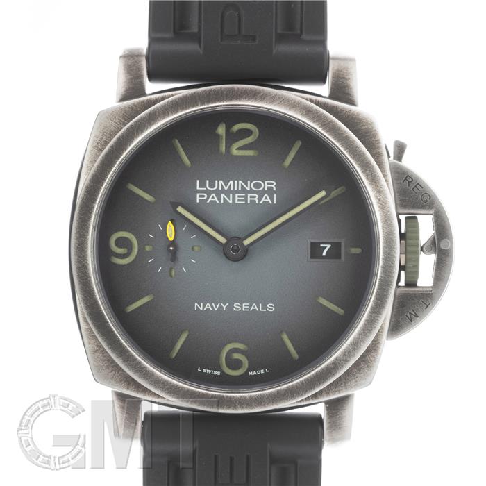 【楽天市場】パネライ ルミノールマリーナ ネイビーシールズ PAM01412 【世界限定862本】 付属品完品 OFFICINE ...