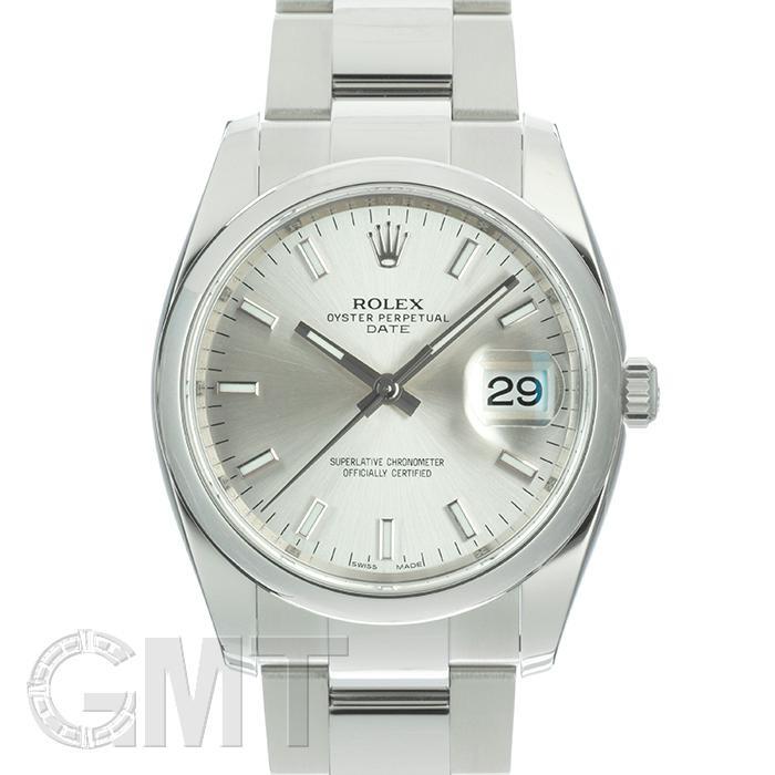 【楽天市場】ロレックス オイスターパーペチュアル＆デイト 115200 シルバー 保証書2017年 付属品完品 ランダムシリアル ROLEX ...
