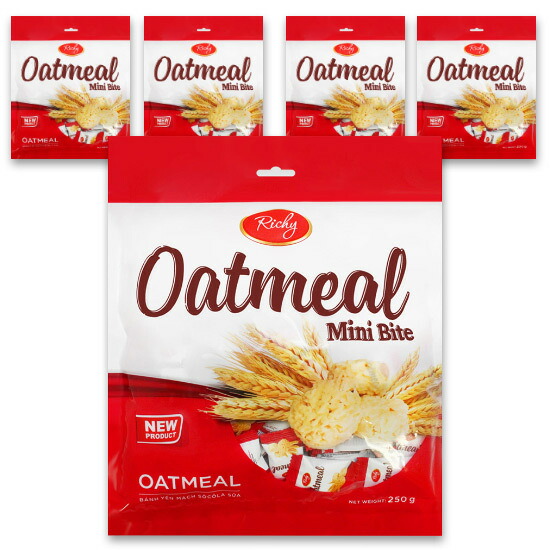 【楽天市場】【5袋セット】リッチー オートミールミニバイト250g | RICKY：GoBuyKOREA