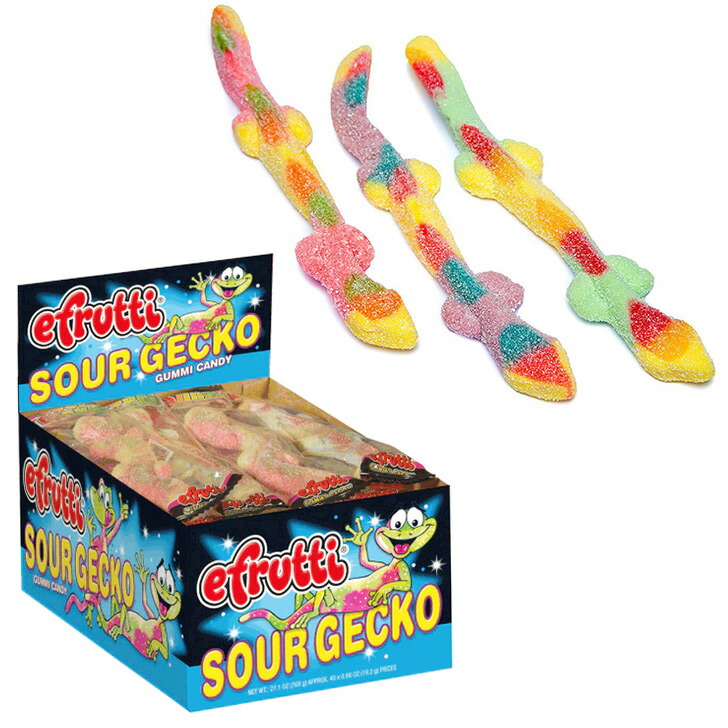 【楽天市場】efrutti サワー ゲッコーグミ 786g(40袋入り) アメリカのお菓子：GoBuyKOREA