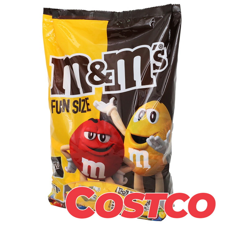 【楽天市場】【大容量】M&Mチョコレート FUNSIZE ミルクチョコレート&ピーナッツ コストコ：GoBuyKOREA