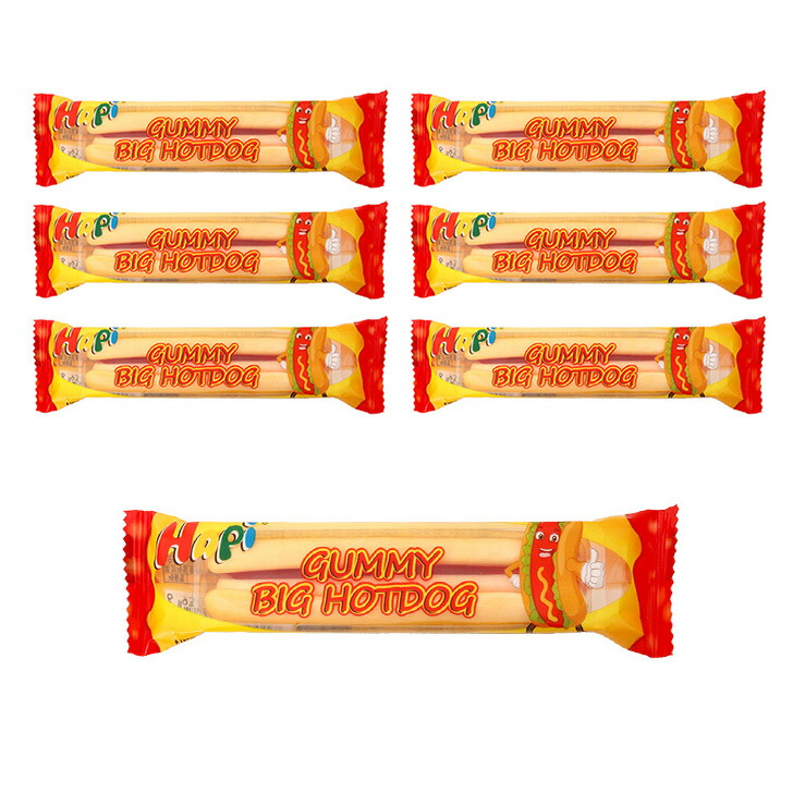 【楽天市場】HAPi ビッグホットドッググミ6個セット（28g/1個あたり）小分け：GoBuyKOREA