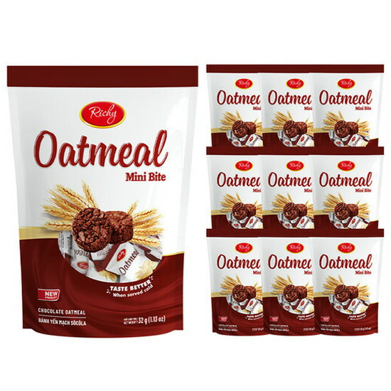 【楽天市場】【10袋セット】リッチー オートミールミニバイト チョコレート32g 10袋セット RICKY：GoBuyKOREA