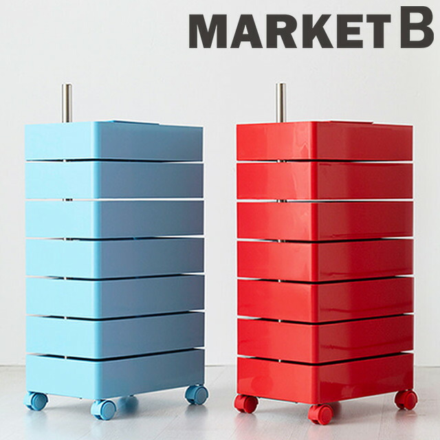 【楽天市場】BINGEURI 回転式収納ワゴン キャスター付き 7段 17カラー キッチンワゴン バスケットワゴン ベビーワゴン：GoBuyKOREA