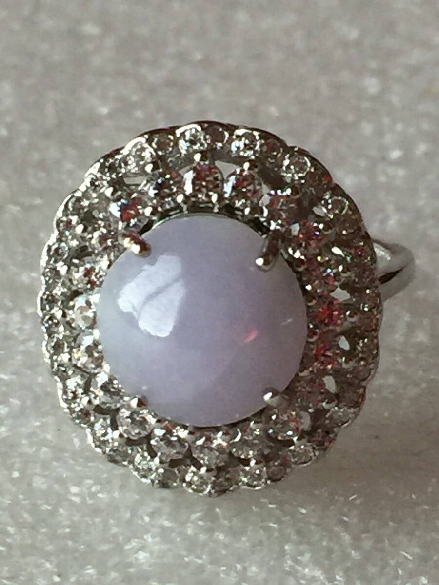 【楽天市場】指輪紫色ミャンマー本翡翠石：チアキ商店