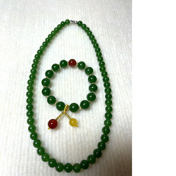 【楽天市場】ネックレス＆ブレスレットの2点セット：チアキ商店