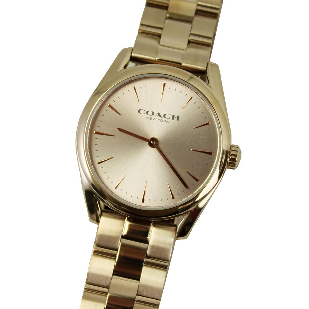 【楽天市場】コーチ 腕時計 レディース 14503206 COACH ローズゴールド ステンレススチール クオーツ モダンラグジュアリー ...