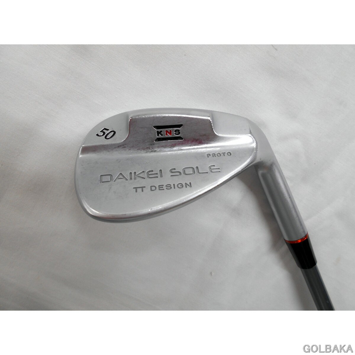 【楽天市場】【U02】【中古】B：KNSゴルフ DAIKEI SOLE ウェッジ ロフト50° フジクラ MCIブラック80/S：ゴルフバカ一代