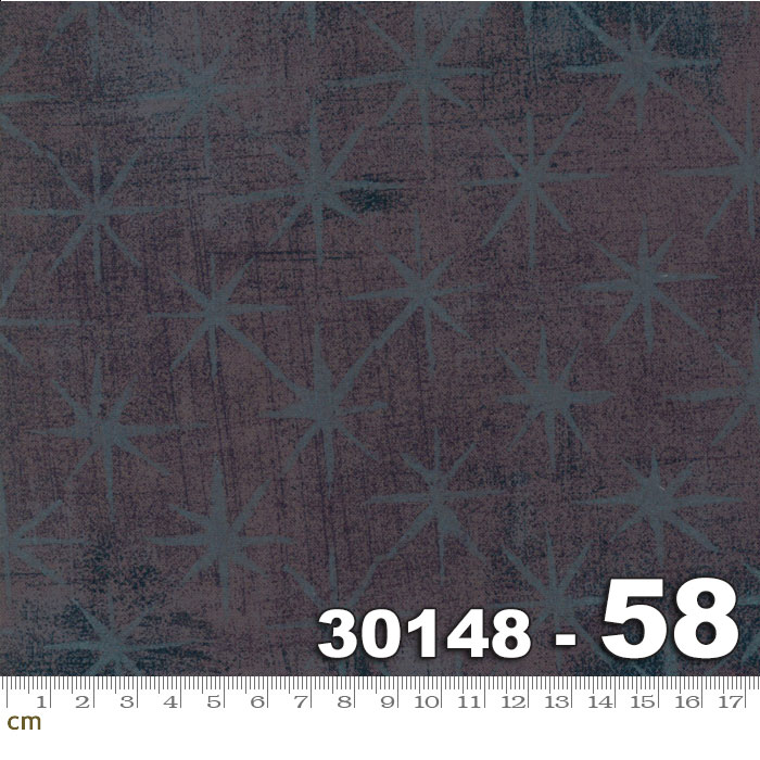 【楽天市場】【Moda モダ】Grunge Seeing Stars-30148-58(3A-01) ダークグレー系 テクスチャ柄 星柄 ...
