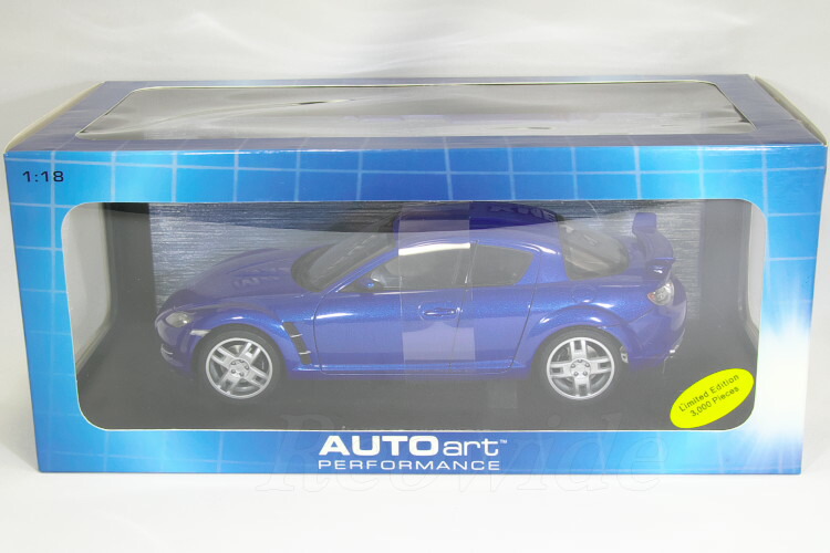 【楽天市場】オートアート 1/18 マツダ RX-8 X-MEN 2 ブルー：Reowide モデルカー カタログ SHOP