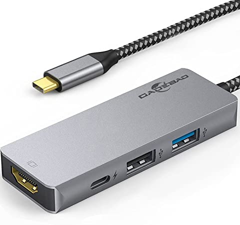 【楽天市場】USB C To HDMI 4-IN-1ハブ GADEBAOマルチポート usb-c hdmiアダプタ type-c to ...