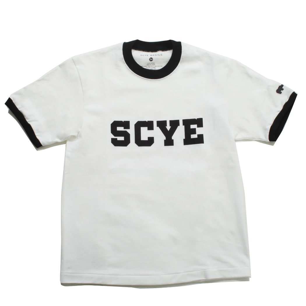 【楽天市場】Scye BASICS サイベーシックス Tシャツ ロゴプリント Logo-Printed T-shirt オフシロ：a ...