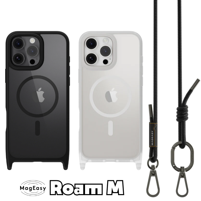 【楽天市場】MagEasy Roam M for iPhone16 16Plus 16Pro 16ProMax ケース 背面クリア クリア ...