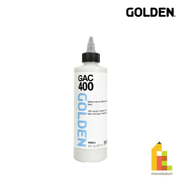 【楽天市場】ゴールデン アクリックス メディウム 237ml 3940 GAC 400 繊維硬化剤 (13165940) Golden ...