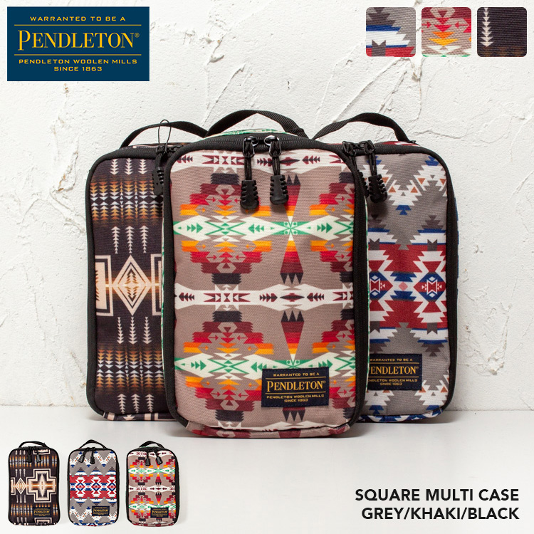 【楽天市場】【メール便対応】【2023SS】ペンドルトン スクエア マルチケース / PENDLETON SQUARE MULTI CASE ポーチ/バッグインバッグ/アウトドア ...