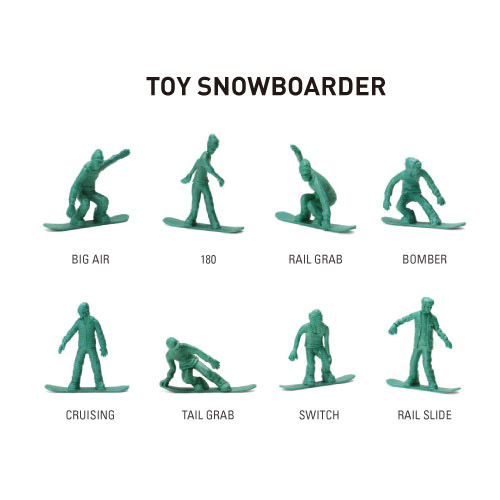 【楽天市場】TOY BORDERS ”TOY SNOWBOARDER” （トイ ボーダーズ ”トイ スノーボーダー”） 【AS】：インテリア ...