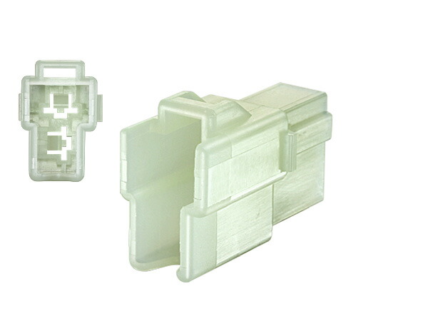 【楽天市場】250型2極非防水M側コネクタ 住友電装ETNシリーズ（ターミナル別売）：株式会社配線コム 楽天市場店