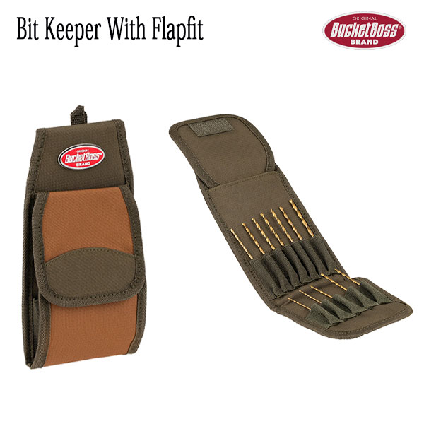 【楽天市場】Bit Keeper with FlapFit ビットキーパー Flap Fit™ ツールポーチ 腰袋 BucketBoss ...