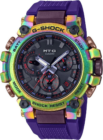 【楽天市場】カシオ G-SHOCK MT-G MTG-B3000 Series オーロラオーバル スペシャルモデル MTG-B3000PRB ...