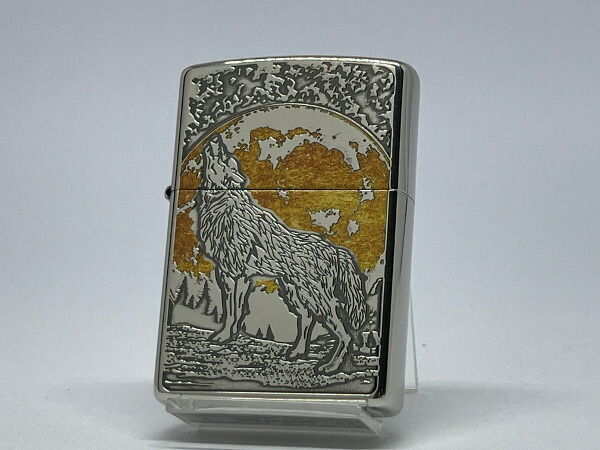 【楽天市場】送料無料 ZIPPO[ジッポー]WOLF DESIGN ウルフデザイン 銀いぶし 2SI-WOLF【楽ギフ_包装】：sonnette