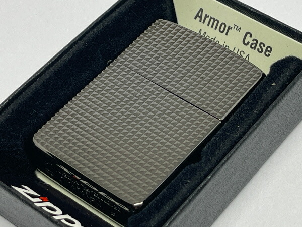 【楽天市場】送料無料 ZIPPO[ジッポー]両面加工 Fine Lattice ZP アーマー ファインラティス BNC ブラックニッケル【楽ギフ_包装】：sonnette