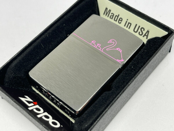 【楽天市場】送料無料 ZIPPO[ジッポー]ZP 白鳥 レーザーエングレーブ【楽ギフ_包装】：sonnette