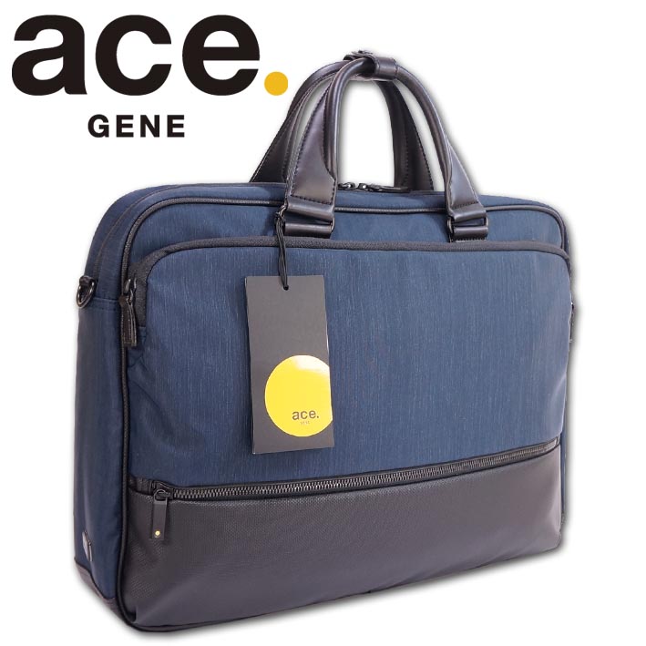 【楽天市場】エースジーン ace. GENE 2WAY ブリーフケース コンビライト B4 メンズ ネイビー系 ビジネスバッグ 15インチPC対応 軽量：Select Space Colors ...