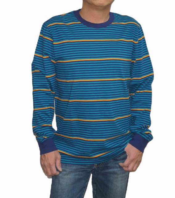 【楽天市場】リーバイス Levis 長袖Tシャツ ボーダー 青 a09220019 メンズ ロンT：starjenny