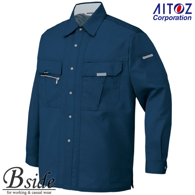 【楽天市場】アイトス【AITOZ 9035】★長袖シャツ オンリーアイトス 涼しさと動きやすさにこだわる方に：B-SIDE