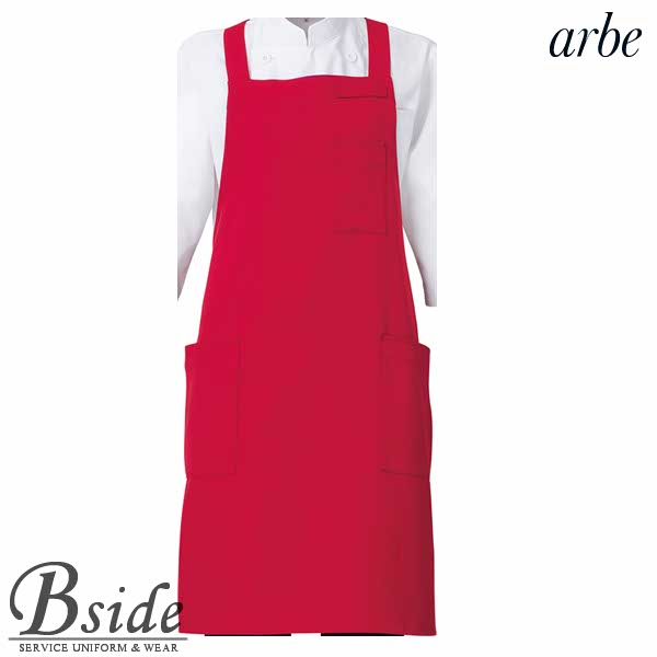 【楽天市場】アルベ【arbe】胸当てエプロン【CHITOSE チトセ】T-8090【Care work】（イベント サークル ケア）おしゃれな飲食店用衣料【メール便対象】：B-SIDE