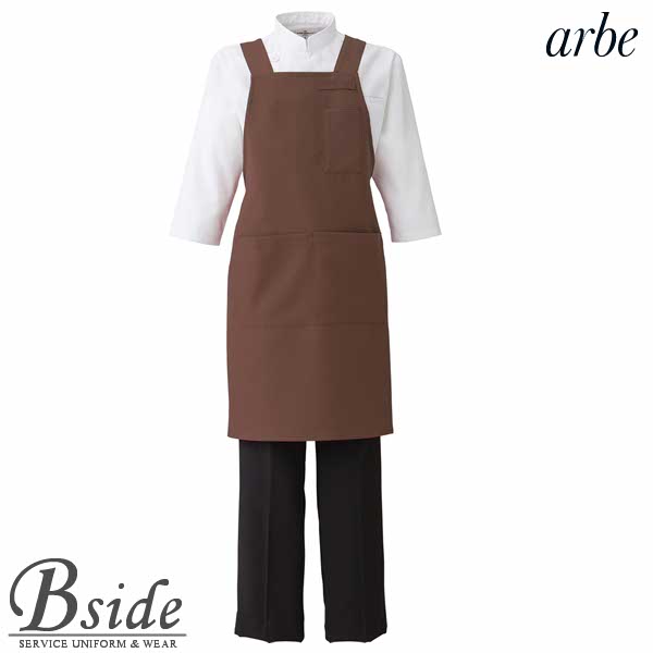 【楽天市場】アルベ【arbe】胸当てエプロン【CHITOSE チトセ】T-8092【Care work】（イベント サークル ケア）おしゃれな飲食店用衣料【メール便対象】：B-SIDE