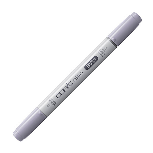 【楽天市場】コピックチャオ BV31 1本 単品 ペール・ラベンダー Pale Lavender 紫 バイオレット パープル COPIC ...