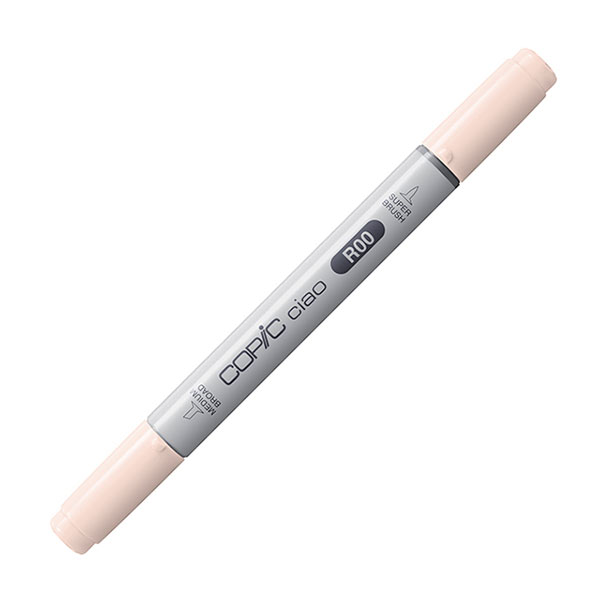 【楽天市場】コピックチャオ R00 1本 単品 ピンキッシュ・ホワイト Pinkish White 赤 レッド ピンク ベージュ COPIC ...