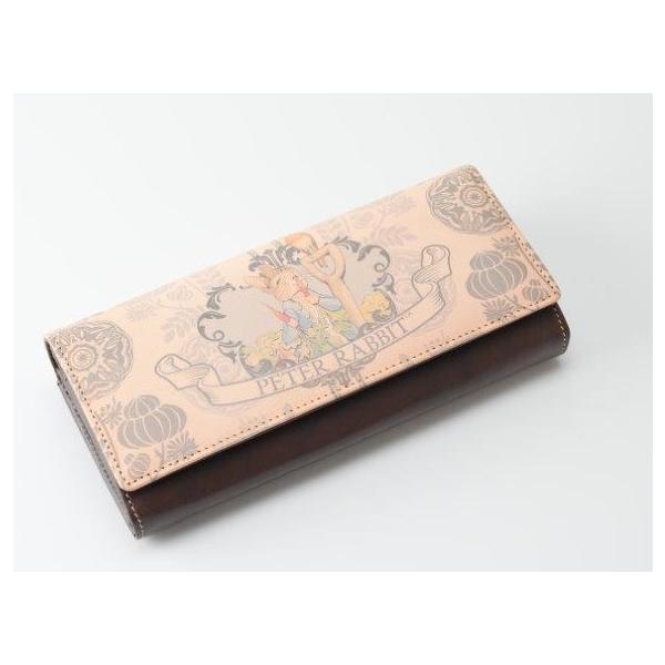 【楽天市場】ピーターラビット 長財布 レディース 本革 レザー 絵本の表紙のような世界を表現した『TITLE』シリーズ【85081】：心を紡ぐ ...