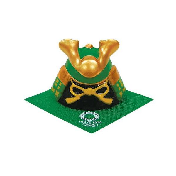 【楽天市場】兜鈴置物 東京2020オリンピックエンブレムGN 商品番号 805021：心を紡ぐお店 ギフトクリエイト