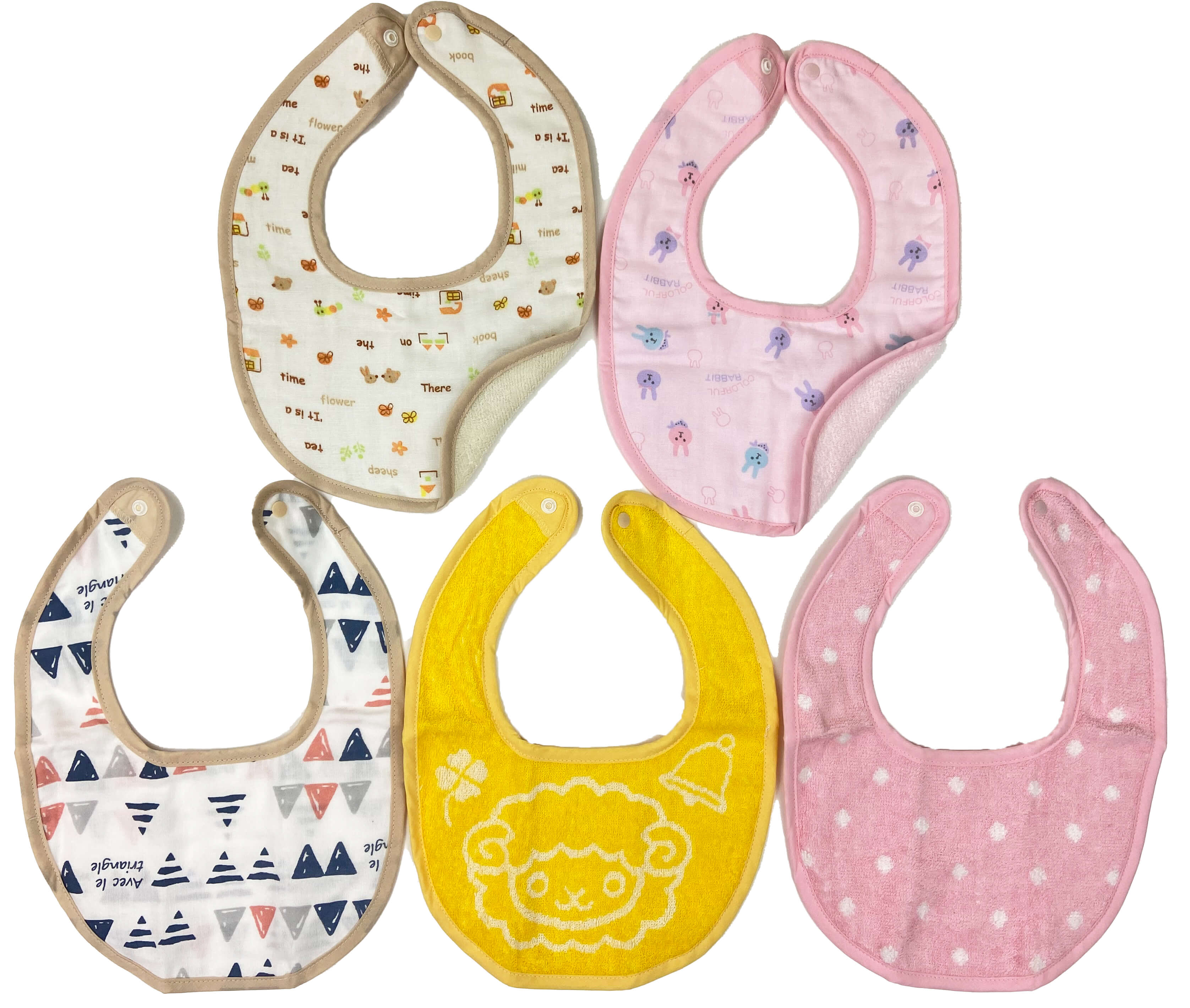 【楽天市場】【ネコポス・送料無料】バラエティスタイ 5枚セット：CU-TON