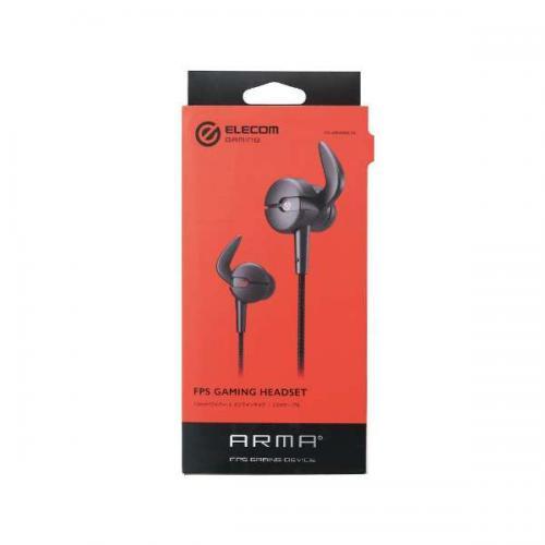 【楽天市場】エレコム ELECOM ゲーミングヘッドセット ARMA FPS ブラック HS-ARMA30EBK 〈HSARMA30EBK〉：デンキチWeb 楽天市場店